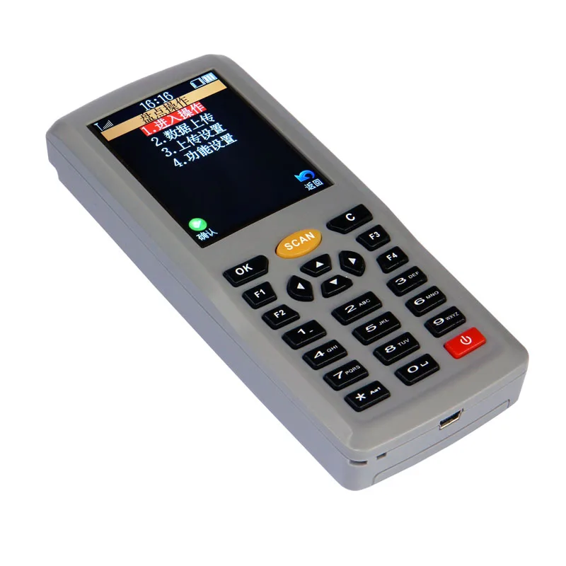 Laser Wireless Handheld Terminal Barcode Reader Scanner Mit Bildschirm ...