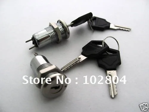 Key Switch ON/OFF Lock Switch K1 with Plastic Handle, Put Key out at ...