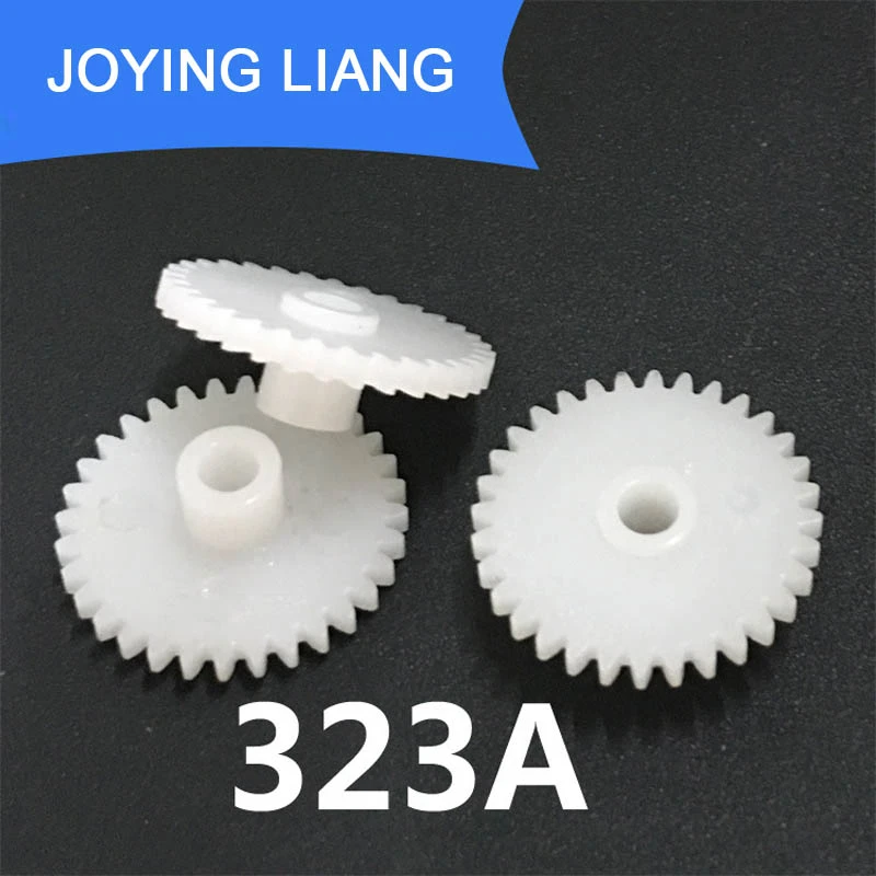 323a 0.5m Gears Modulus 0.5 Tight 3mm Hole 32 Teeth Plastic Gear Motor ...