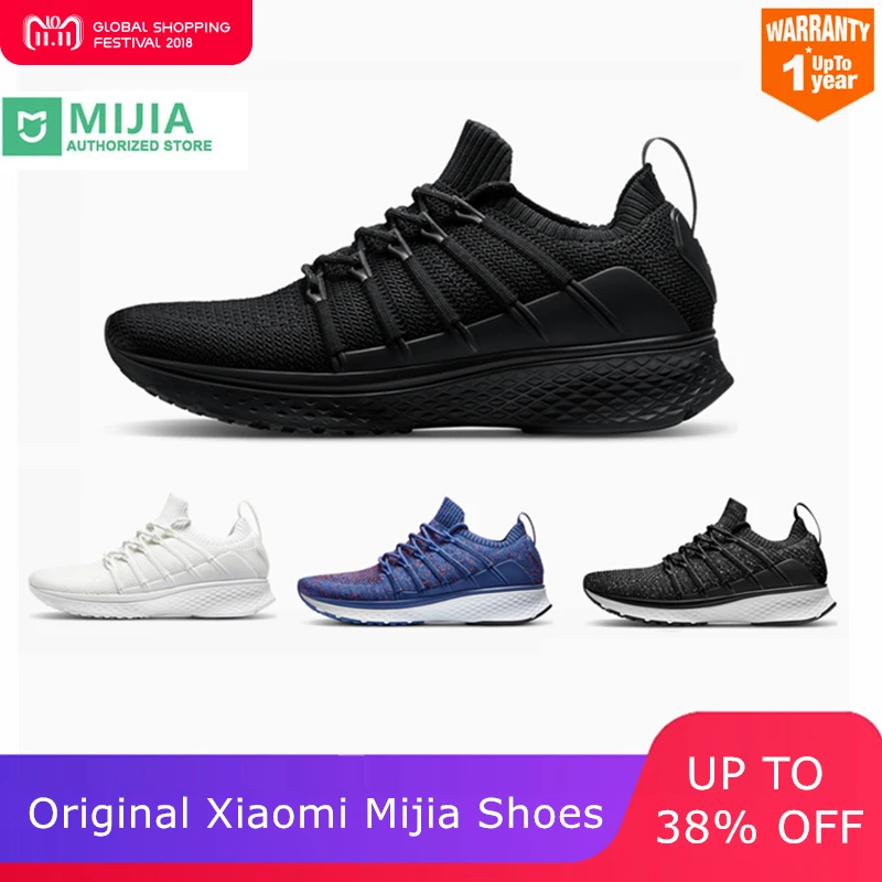 Original Xiaomi Mijia Men Smart Running Shoes 2 Outdoor Sport Mi ...