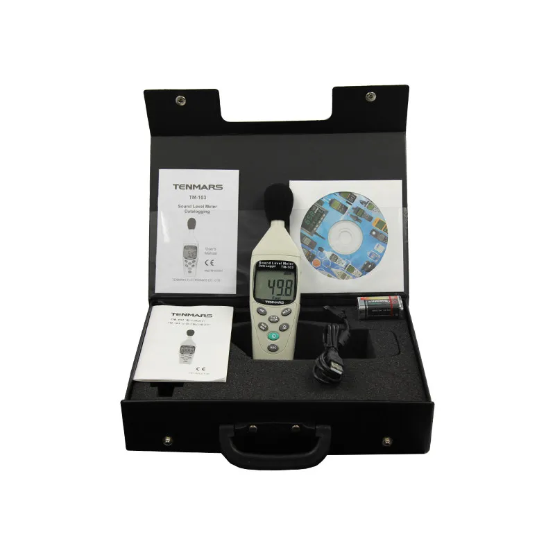 TM 102 Digital Noise Meter Decibel Sound Level Meter with IEC 61672 ...