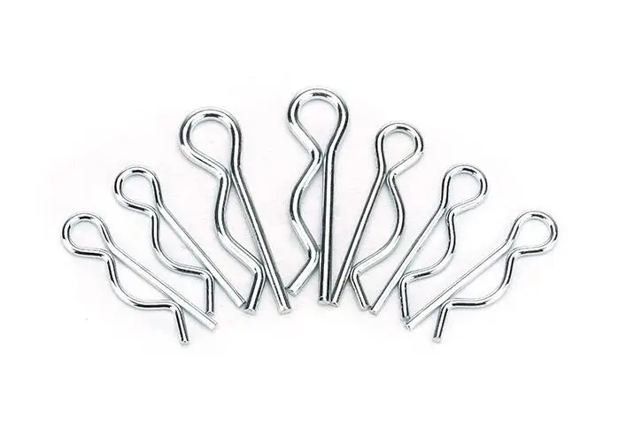 10pcs-M1x18mm-M1-2x20mm-split-wave-pin-galvanized-steel-Bayonet-Cotter ...