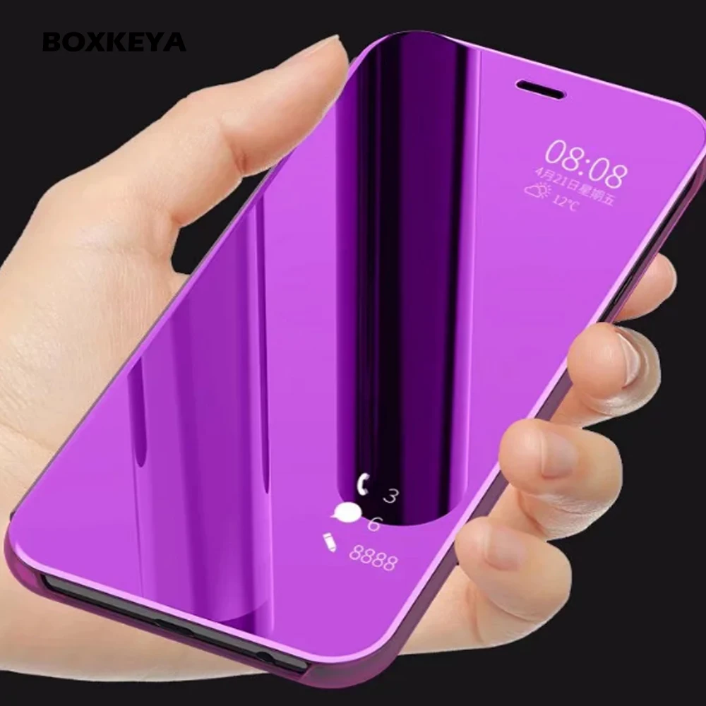 Smart Mirror Cases For Xiaomi 8SE Lite 6 5X 6X 5C 5S Note 2 3 Mix 2 3 smart-mirror-cases-for-xiaomi-8se-lite-6-5x-6x-5c-5s-note-2-3-mix-2-3
