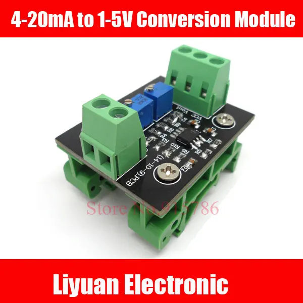 2pcs Current to Voltage Sensor Conversion module 4 20mA to 1 5V Output ...