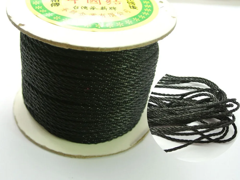 48 Meter Black Nylon Love Rope Binding Bind Up Synthetic Silk String ...