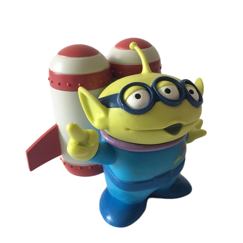 Alien Rocket Mini Action Figure 1/10 scale painted figure Space Crane ...