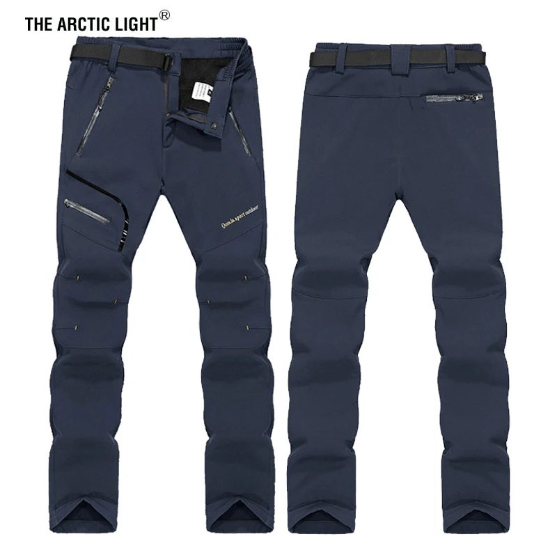 The Arctic Light 6xl Men Winter Inner Fleece Soft Shell Hiking Pants ...
