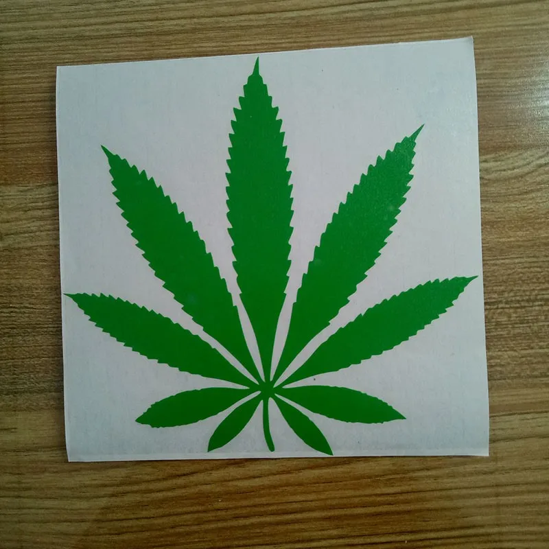 Weed Plant Stencil
