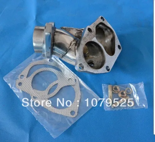 Stainless Turbo Outlet o2 Housing Elbow Pipe Lancer Evo VIII IX CT9A ...