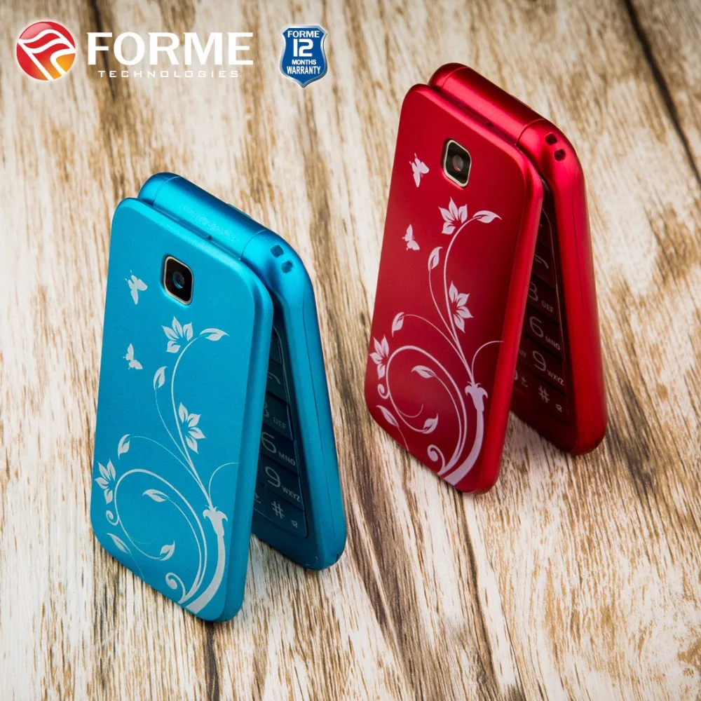 In Stock! Flip Phone clamshell FORME C3 dual sim bluetooth telefon ...