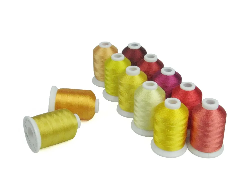 Simthread-Rayon-Embroidery-Thread-12-Colors-Set-800-Meters-Per-Spool ...