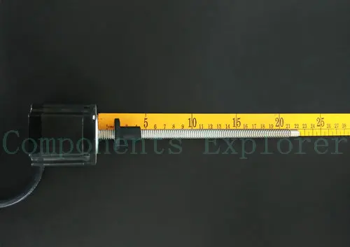 Motores paso a paso lineales Nema23, 210mm de longitud, Tr10 * 2 Acme ...