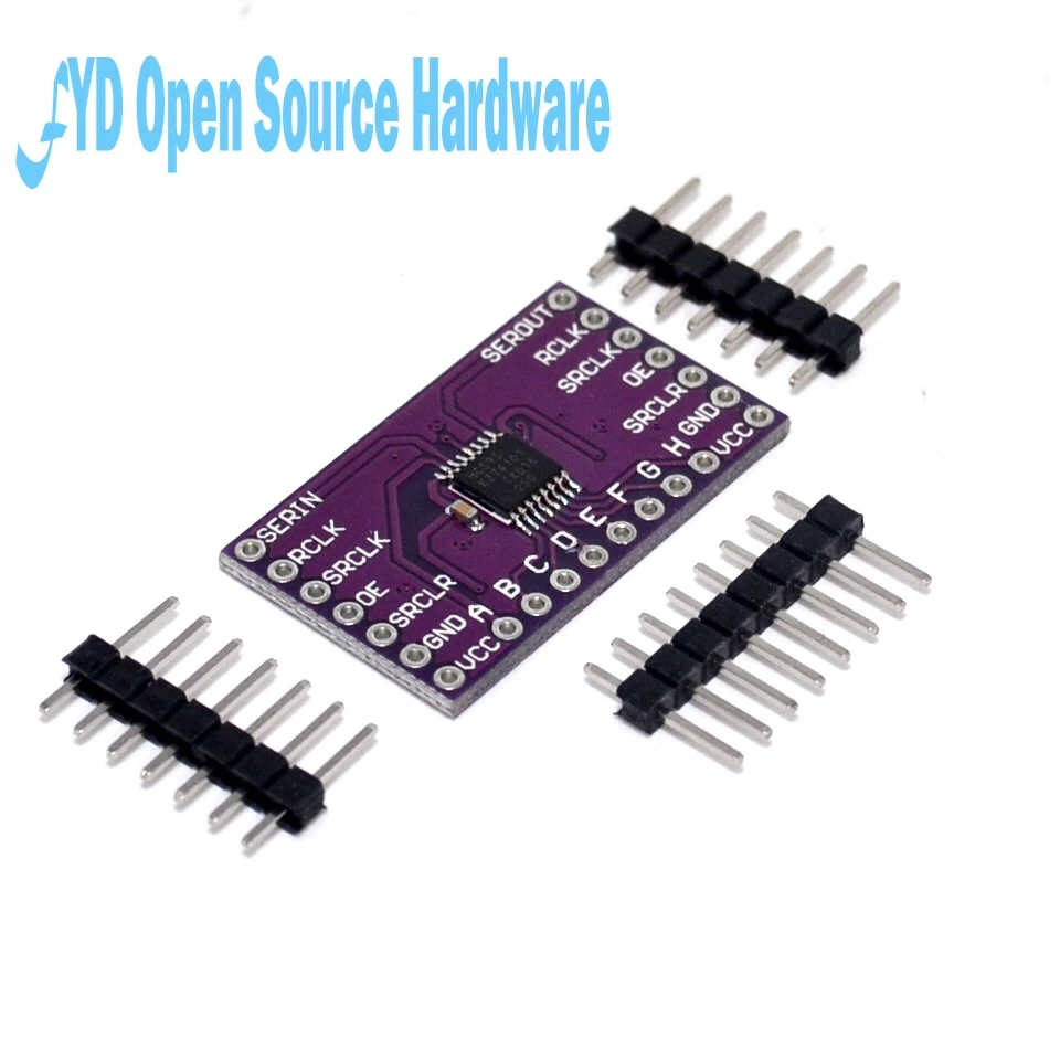 Amplifiers 74HC595 Shift Register Breakout 595 8 bit Shift Register ...