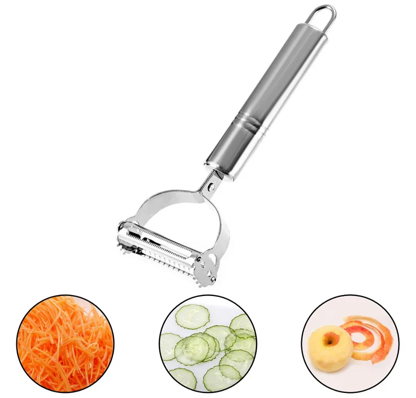 Multifunctional 360 Degree Rotary Potato Peeler Stainless Steel ...