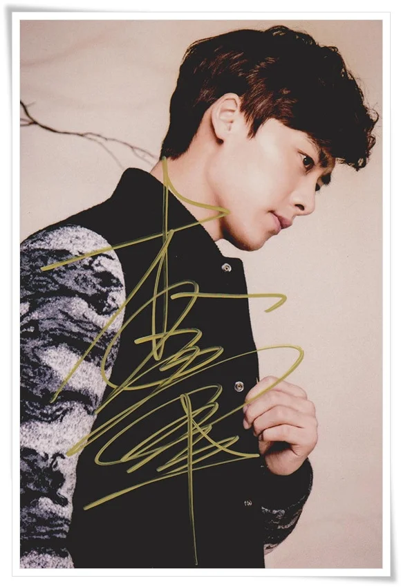 Evan Li Yi Feng Li Yifeng autographed signed with pen authentic photo ...