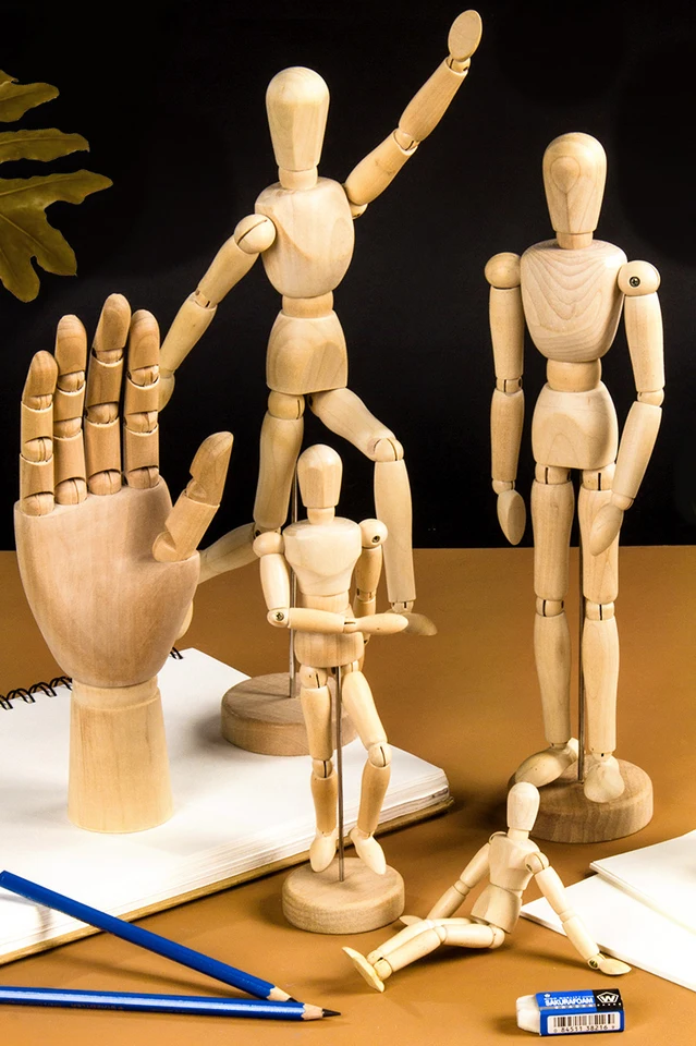 Wooden Human Model Drawing Figure Model Drawing Wood: Over 626