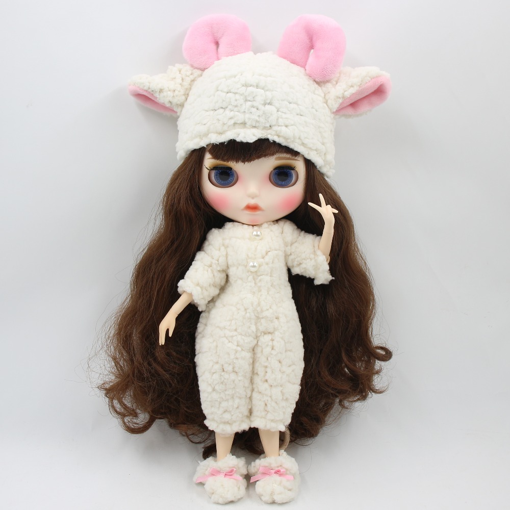 Neo Blythe Doll Sheep Outfit with Hat & Shoes | This Is Blythe Official ...