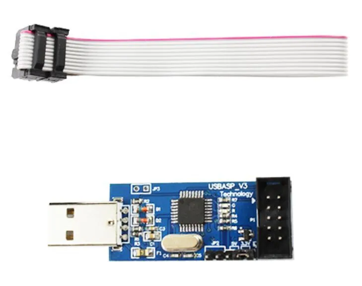 USBASP Downloader ISP Downloader 51 AVR Programmer V3 New|usbasp v2.0 ...