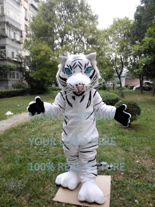 white tiger mascot costume cat custom fancy costume anime cosplay kit ...