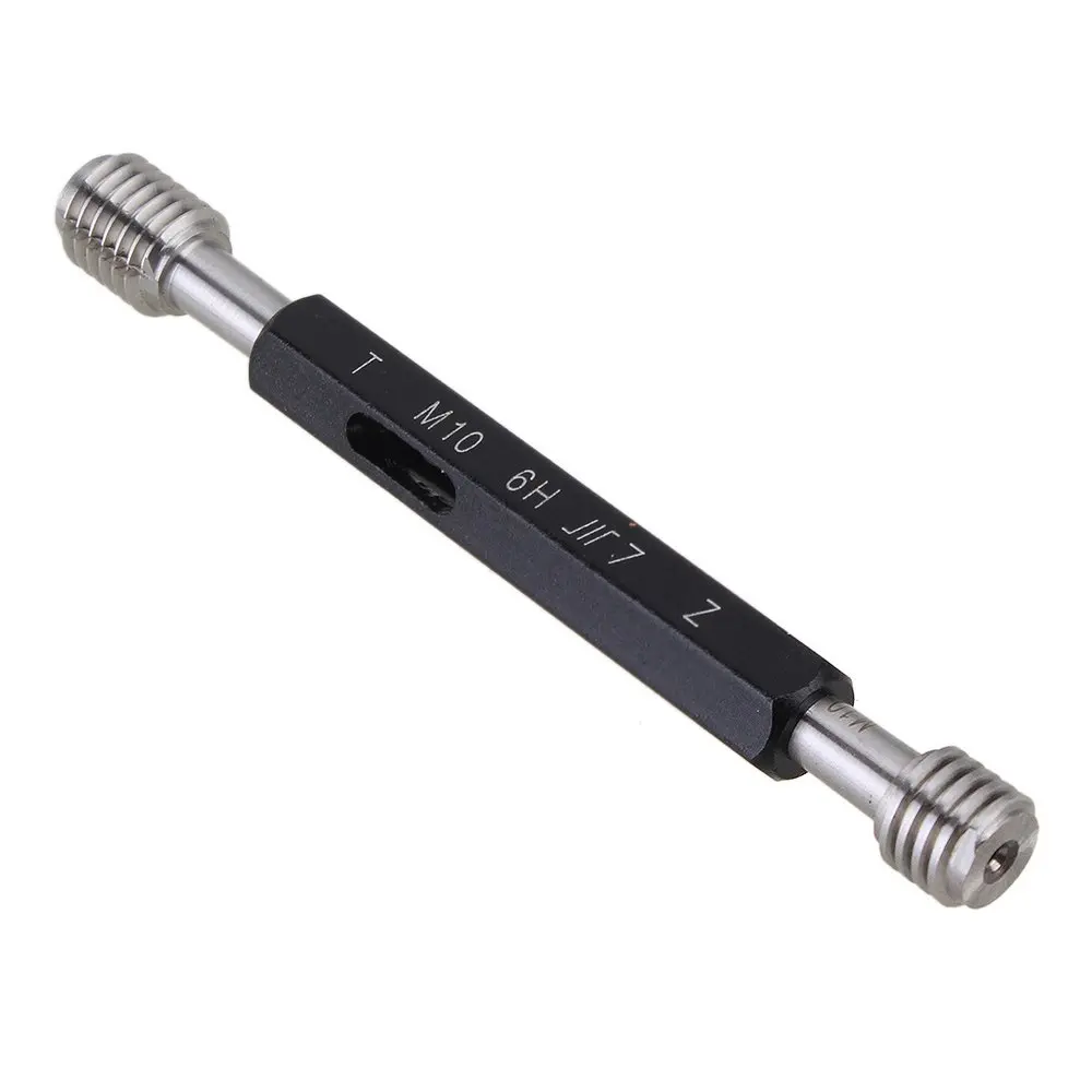 M10 X 1 5mm Metric 6H Steel Double End Hex Handle Thread Plug Gage