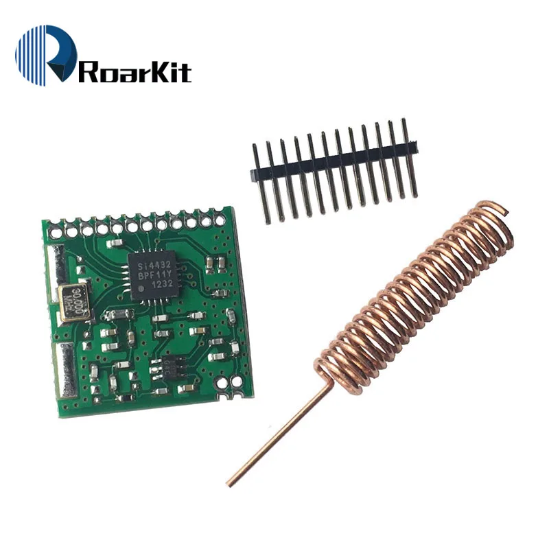 SI4432 wireless module 1000meters Frequency Range 433.92Mhz Sensitivity ...