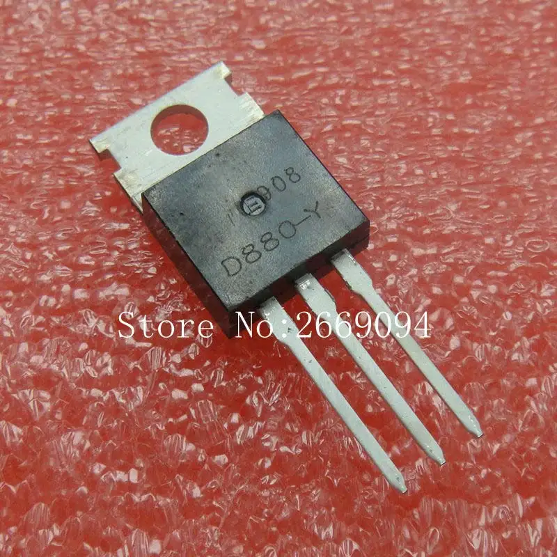 10PCS Transistor 2SD880 D880 60V / 3A / 30W NPN transistores de ...