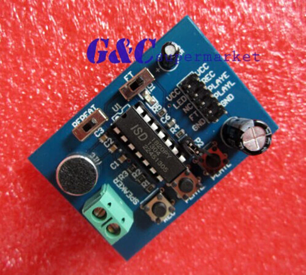 1PCS ISD1820 Sound/Voice Board recording and playback module-in ...