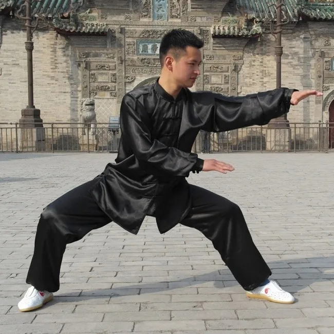 Chinese Kung Fu Tai Chi Uniform Vintage Martial Arts Suit Wing Chun ...