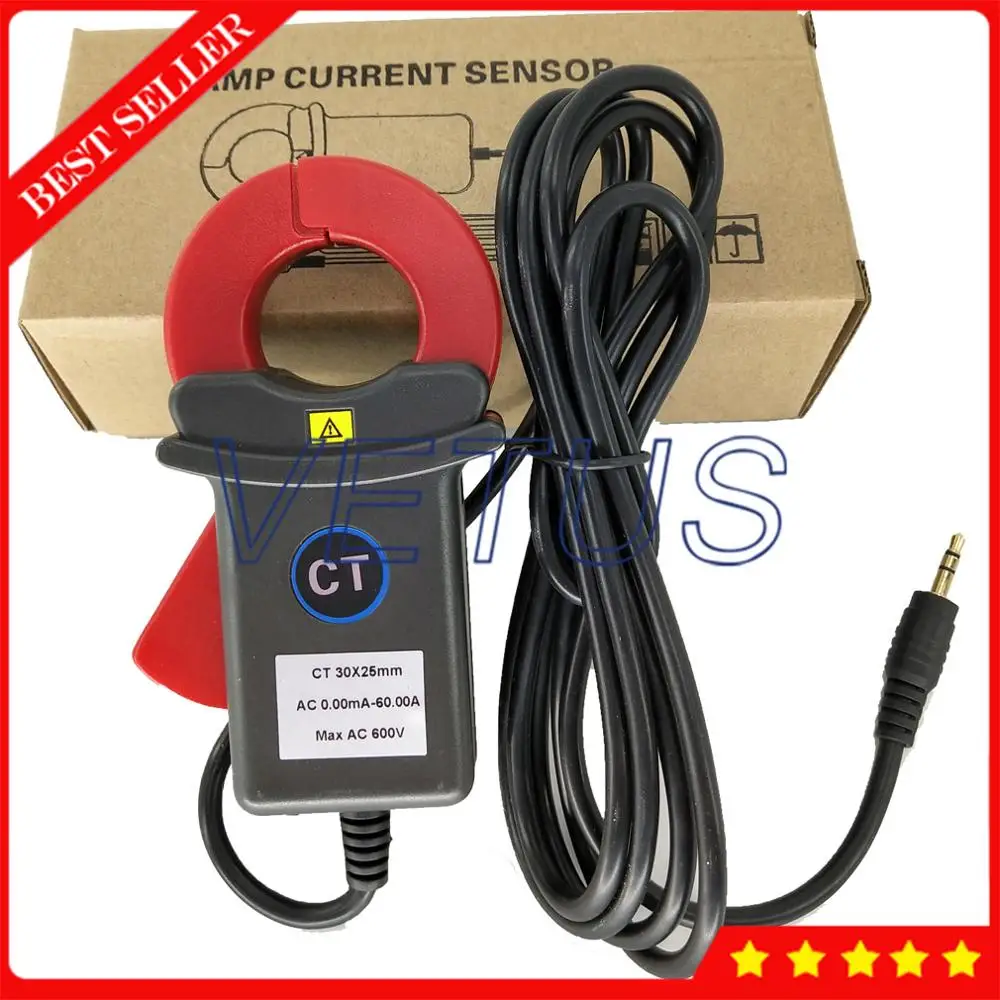 ETCR030 0 60A High Accuracy Clamp AC Leakage Current Sensor with Clamp ...