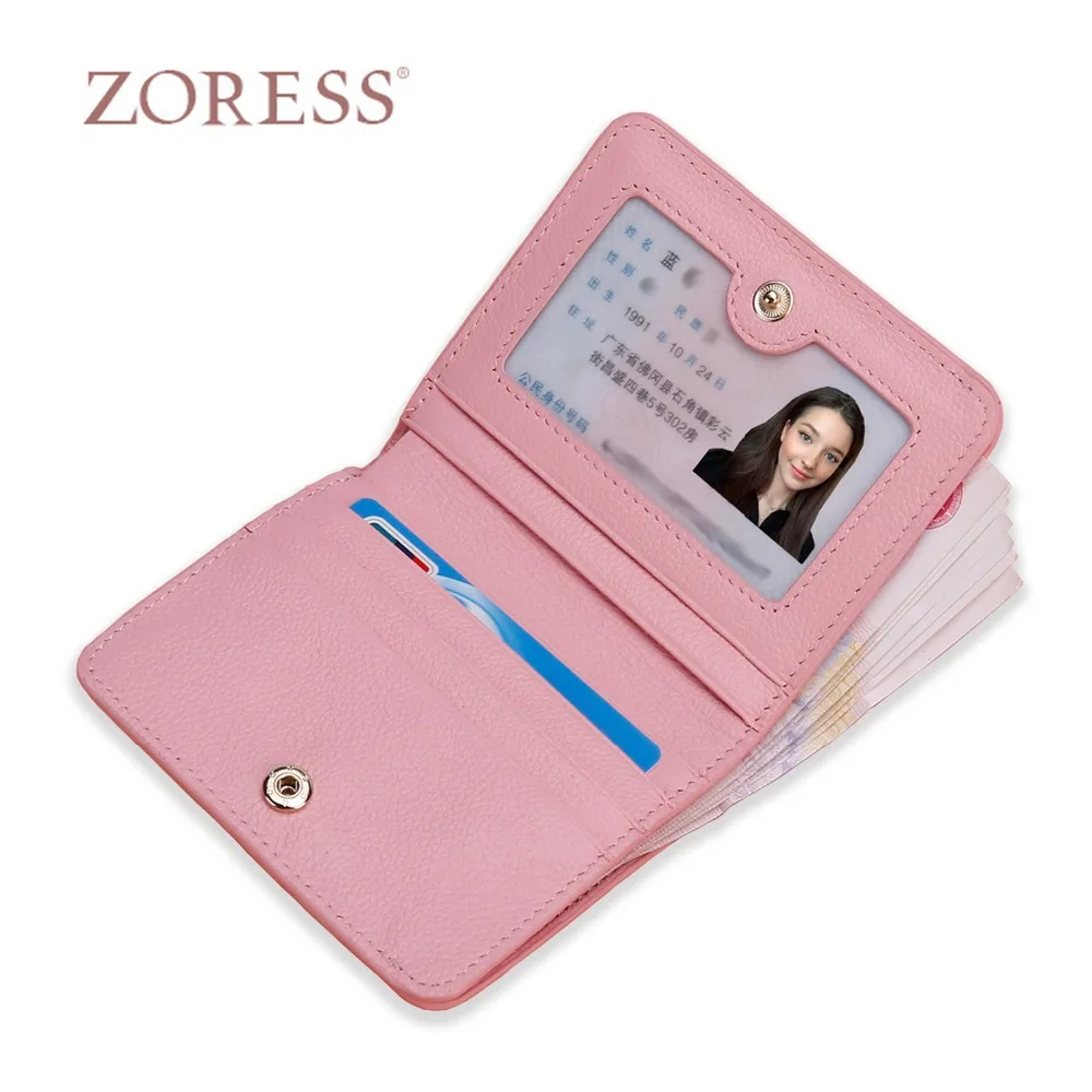 ZORESS Fashion Women Thin Mini Wallet Metal Zipper&Hasp Short Wallets ...