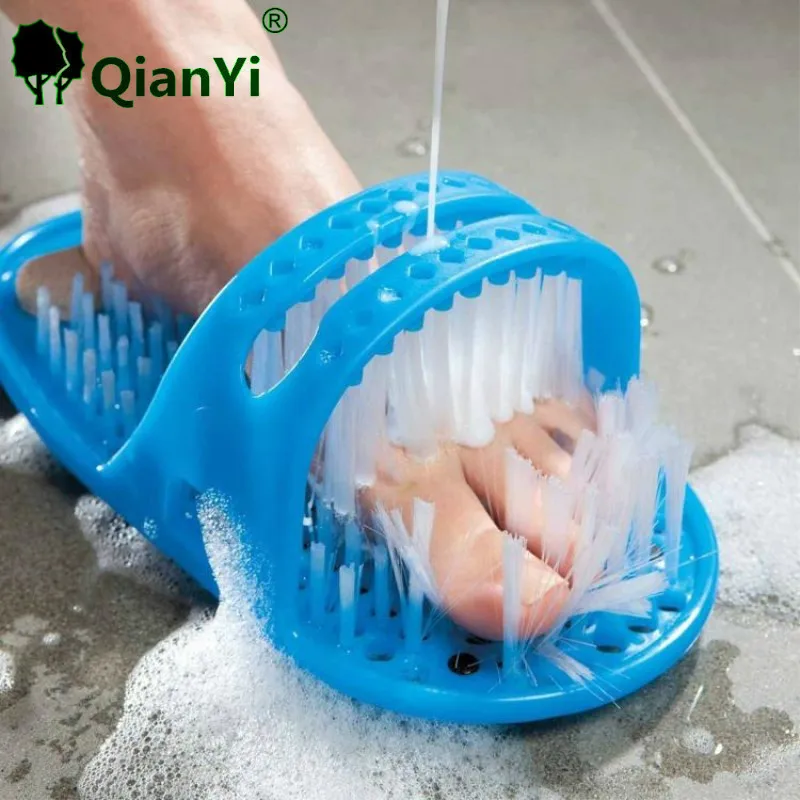 1pc Feet Easy Foot Cleaner Scrubber Washer Slipper Foot Health and ...