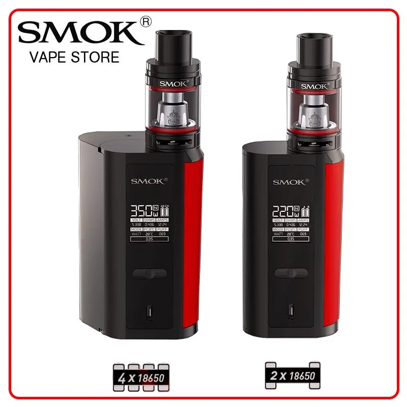 Original SMOK GX2/4 Kit 220w 350w GX 2/4 TC Box Mod TFV8 Big Baby Tank ...