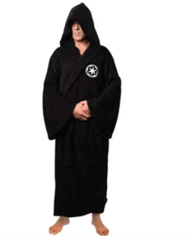 Star Wars Darth Vader Terry Jedi Bathrobe And Sleepwear Cosplay Costume ...