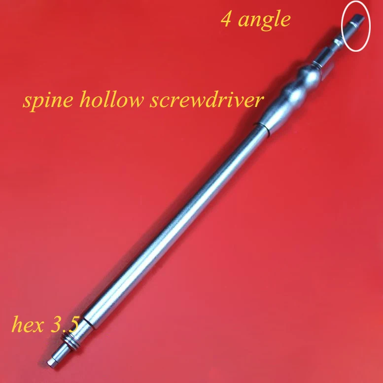 Orthopedics Instrument Stainless Steel Hollow Screwdriver For Spinal ...
