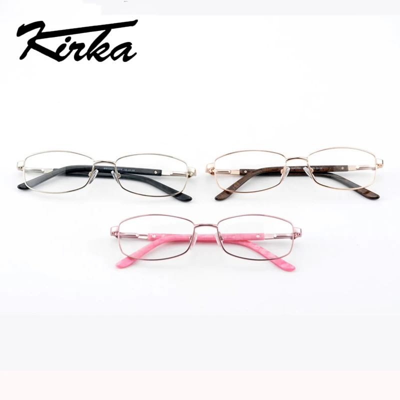 Kirka Women Glasses Frame Optical Myopia Glasses Metal Eyeglass Frames ...