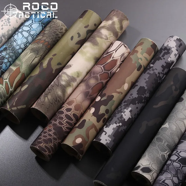 ROCOTACTICAL Hunting Camo Cloth Tape Tactical Sniper Rifle Wrap Multi ...