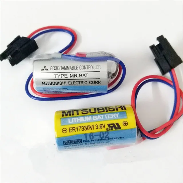 6pack New Original For Mitsubishi ER17330V MR BAT CNC 3.6V 1700mah PLC ...