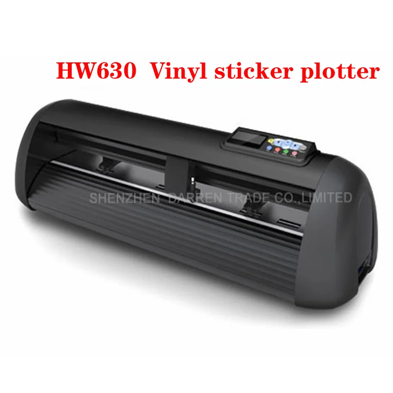 110v220v 비닐 커팅 플로터 Hw630 스티커 플로터 커팅 플로터 330mm 그래픽 디자인 커터 플로터 1 개그래프