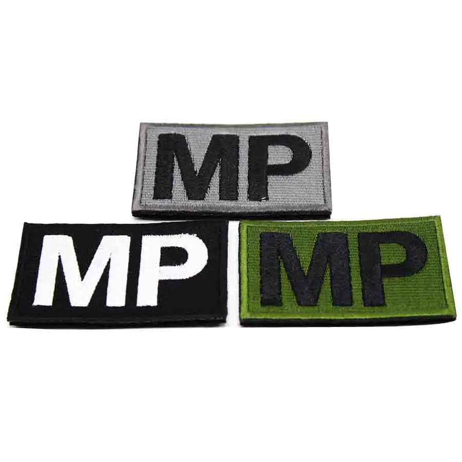 MP Military Police Brassard Tactical Morale Army Patch Embroidered ...