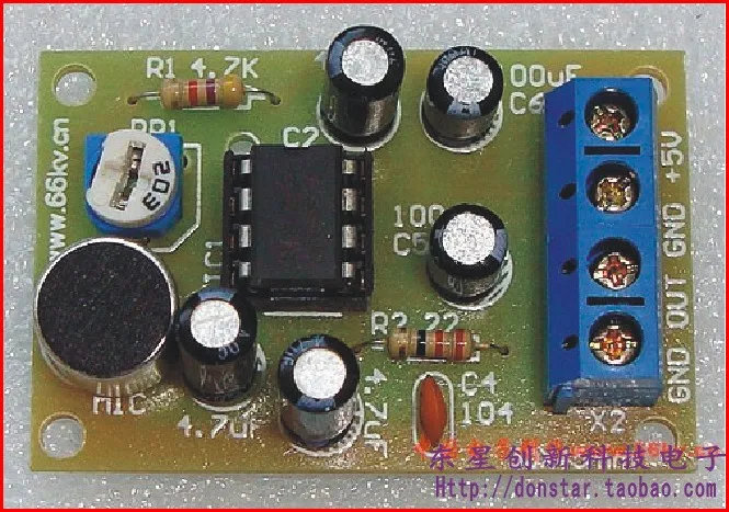 386 audio power amplifier kit/mono small power amplifier kit contains ...