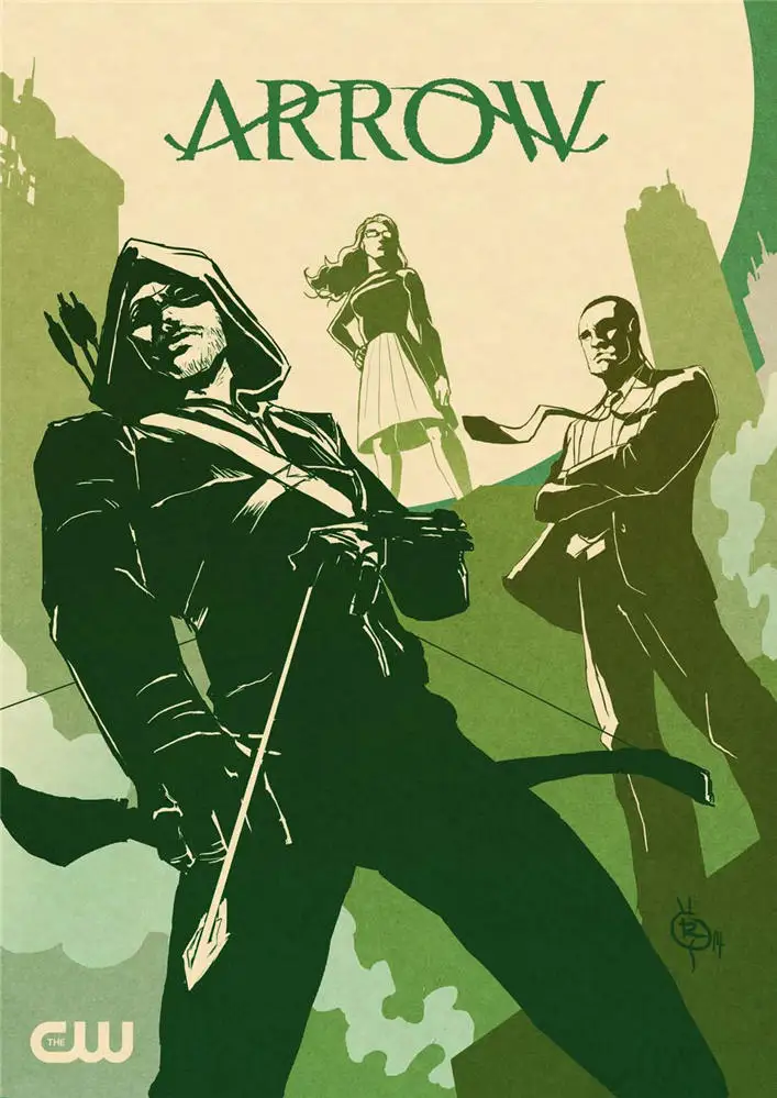 Green Arrow Cw Poster