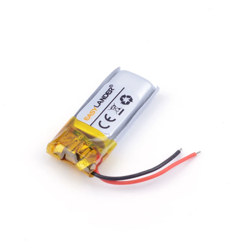 3.7v de íon de lítio bateria recarregável 381018 50mah para bluetooth ...