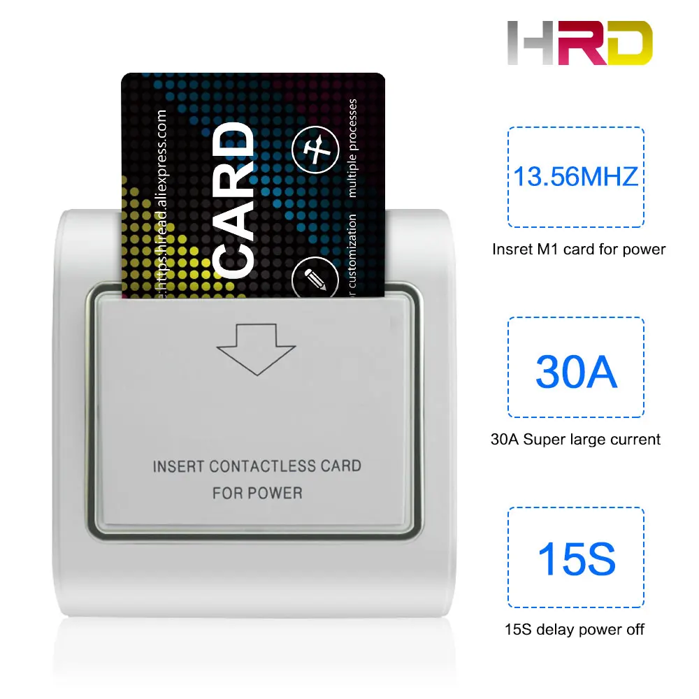 M1-S50-Card-Power-Switch-Energy-Saver-for-Hotel-High-Frequency-86mm ...