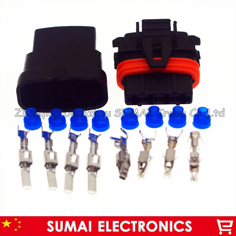 4Pin-3-5mm-ECU-Auto-intake-pressure-sensor-plug-Oxygen-sensor-connector ...