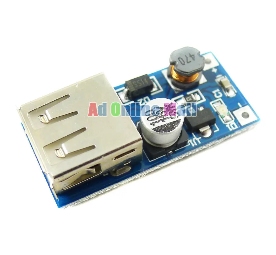 【KAMDSS015】1PCS 0.9V-5V to 5V DC-DC USB Voltage Converter Step Up ...