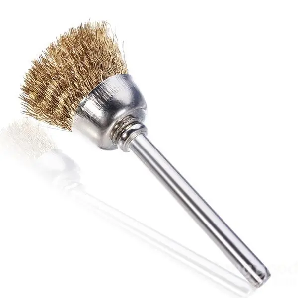 EastRay Wire Brass Brush Brushes Wheel Dremel Accessories for Rotary ...
