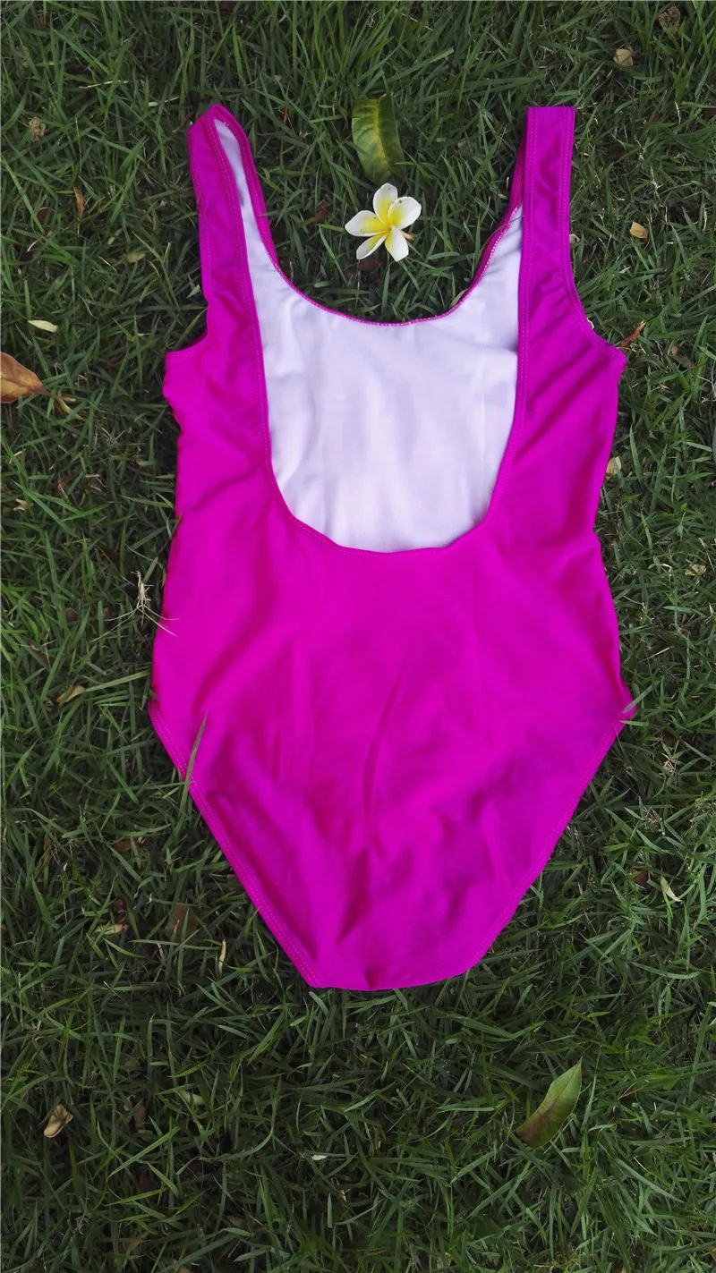 Miami Bikini Sexy High Cut One Piece Swimsuit 2018 Women Beach Low Back ...