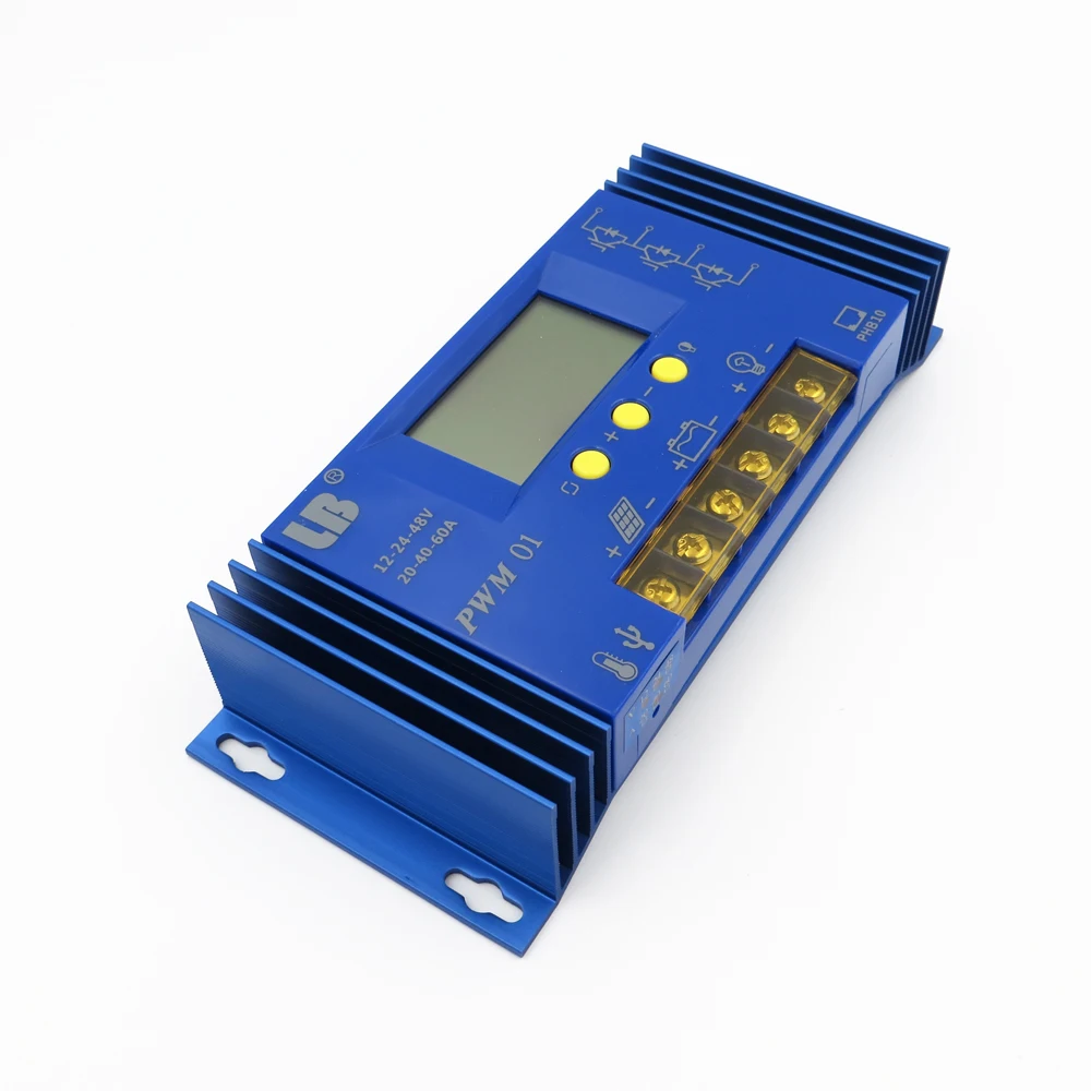 60A 12V 24V PWM LB Brand Solar Panel Charge Controller Regulator LCD 60a-12v-24v-pwm-lb-brand-solar-panel-charge-controller-regulator-lcd
