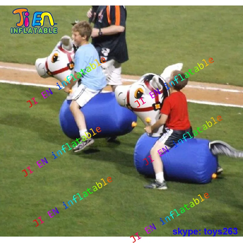 Juego de carreras de caballos inflables para niños y adultos, juego de ...