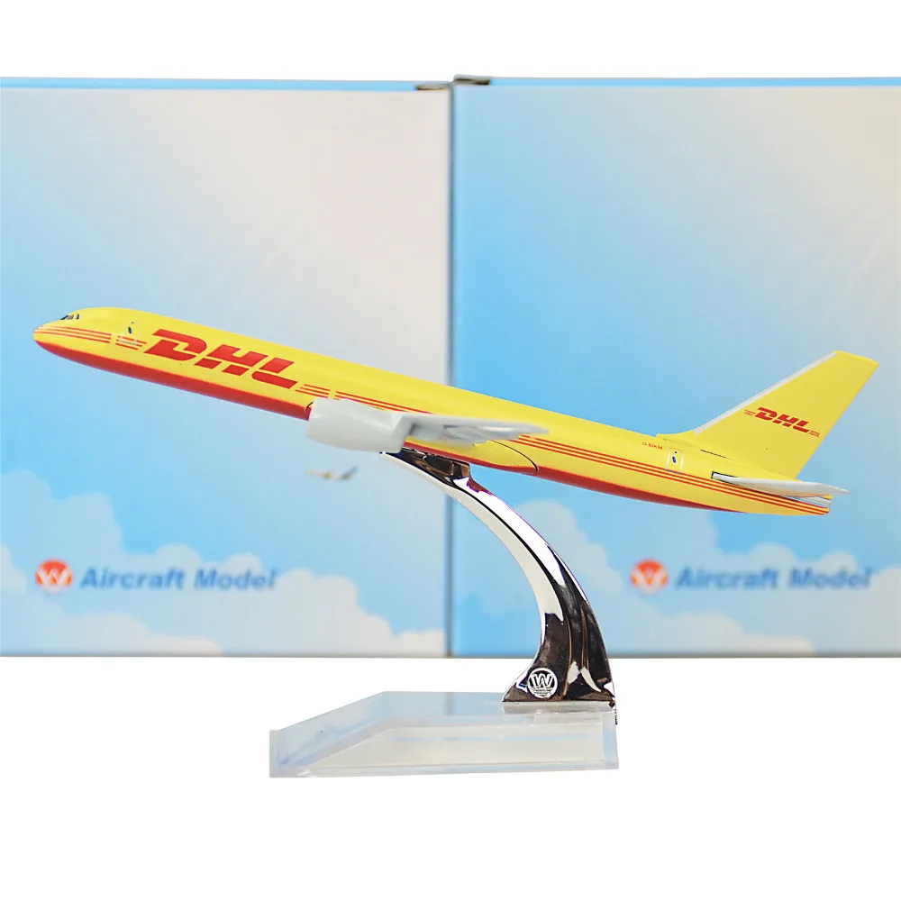 Dhl B757 200 , Dhl sinotrans 16cm airplane models child Birthday gift ...